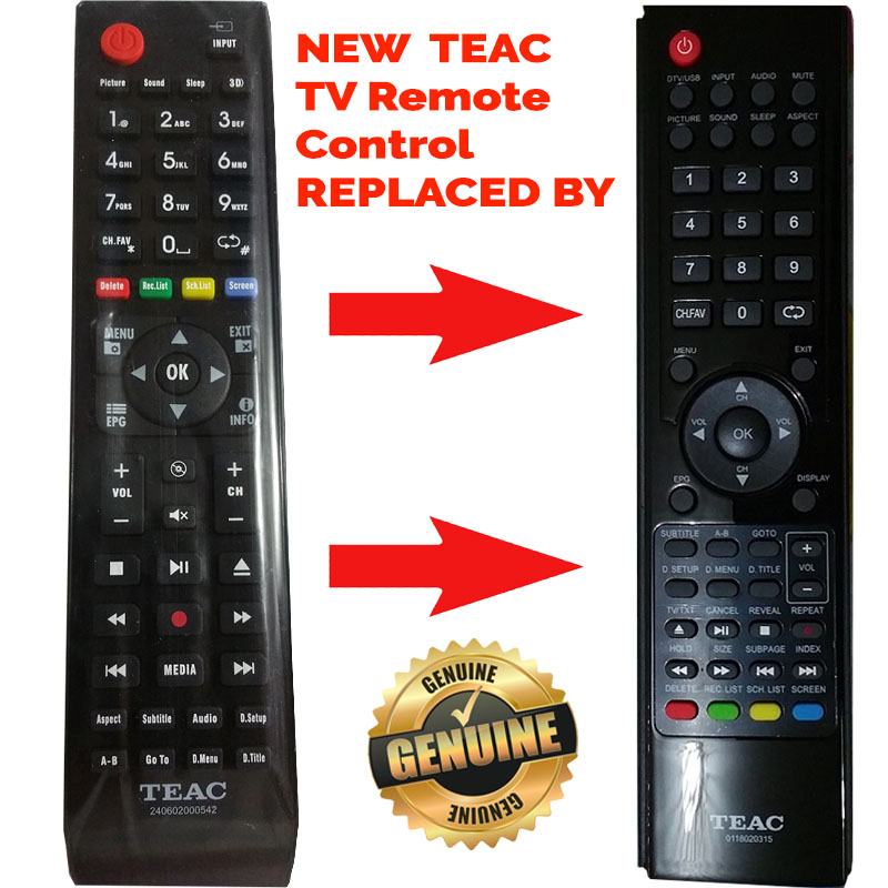 TEAC Remote Control 240602000542 | Store809